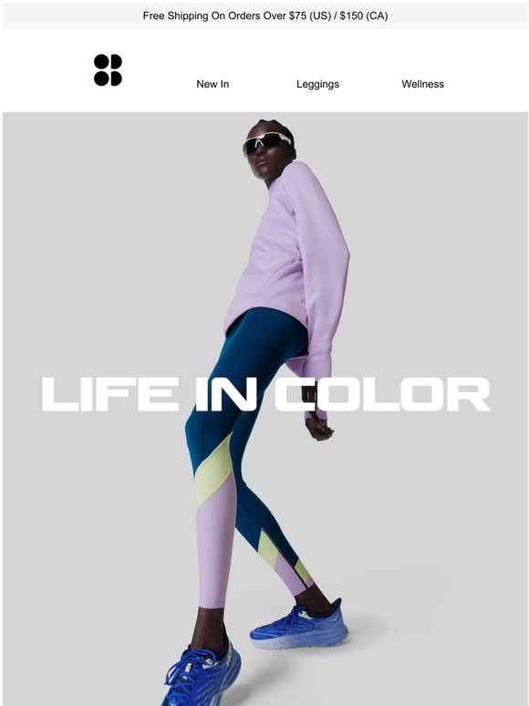 Sweaty Betty: Meet our brand-new colour pop drop 🌈 | Milled