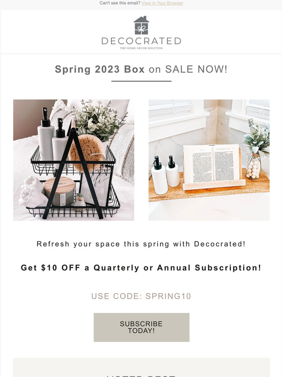 Decocrated: Open for a spring surprise👀 | Milled