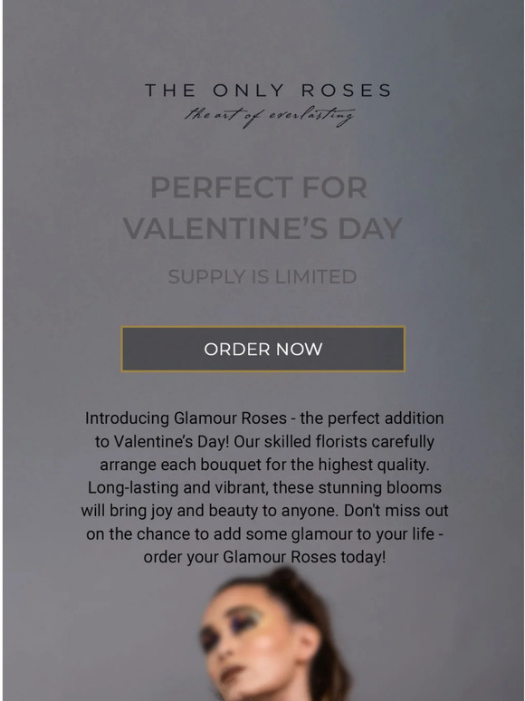 The Only Roses: Introducing our new Glamour | Milled