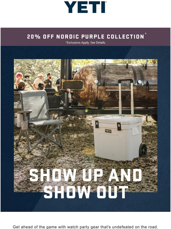 YETI: Show Up For The Game | Milled