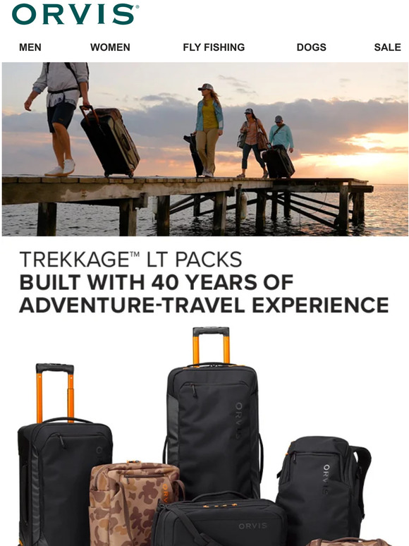 Orvis: Get the inside story of our Trekkage™ LT Packs. | Milled