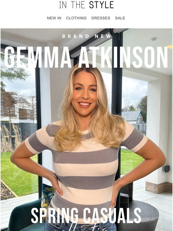 In The Style: Gemma Atkinson New Collection 💗 | Milled