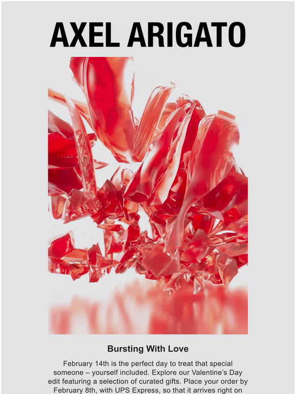 Axel Arigato: A Gift For Your Valentine | Milled