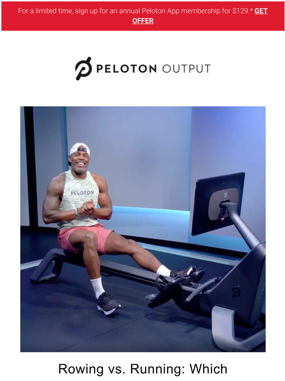 Peloton: Rowing vs. Running: Which One's Right for You⁉️ | Milled