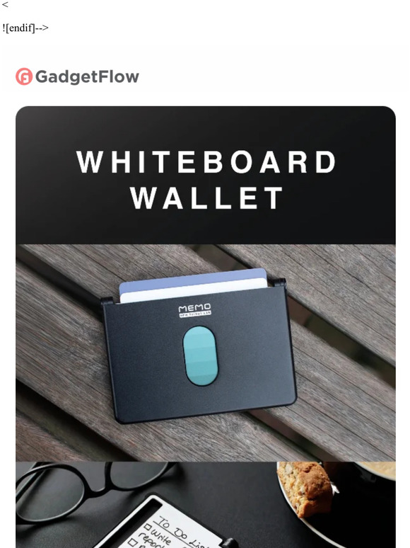 Gadget Flow: MEMO is a minimal, focused way to get those tactile ...