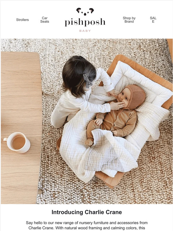 PishPoshBaby: 🐻 Introducing the new collection from Charlie Crane | Milled