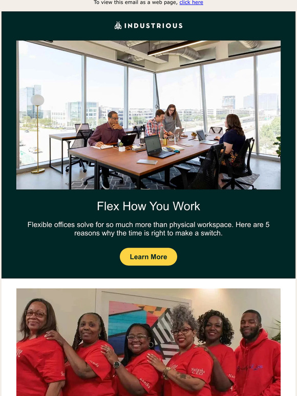 Industrious: 5 reasons you need flex workspace | Milled