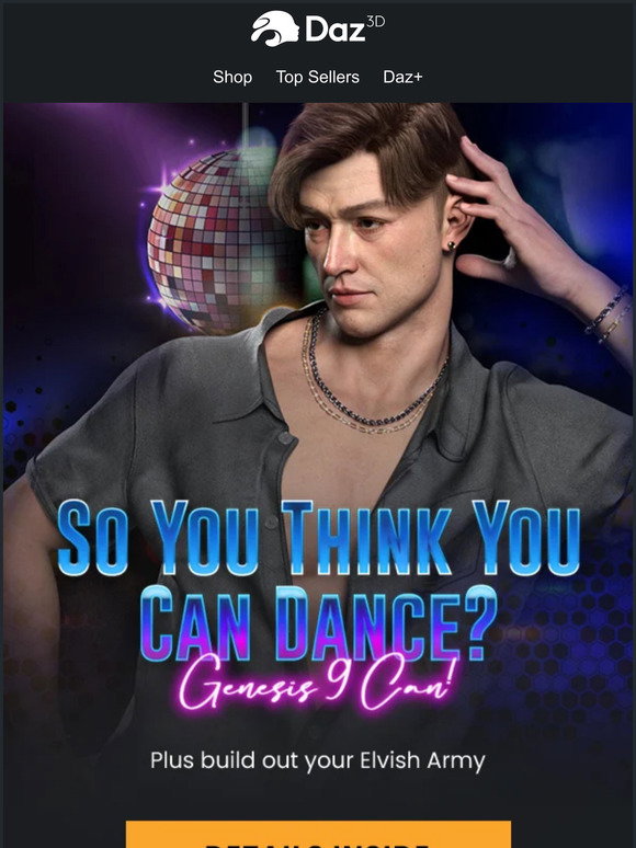 DAZ 3D: So You Think You Can Dance? Genesis 9 Can! | Milled