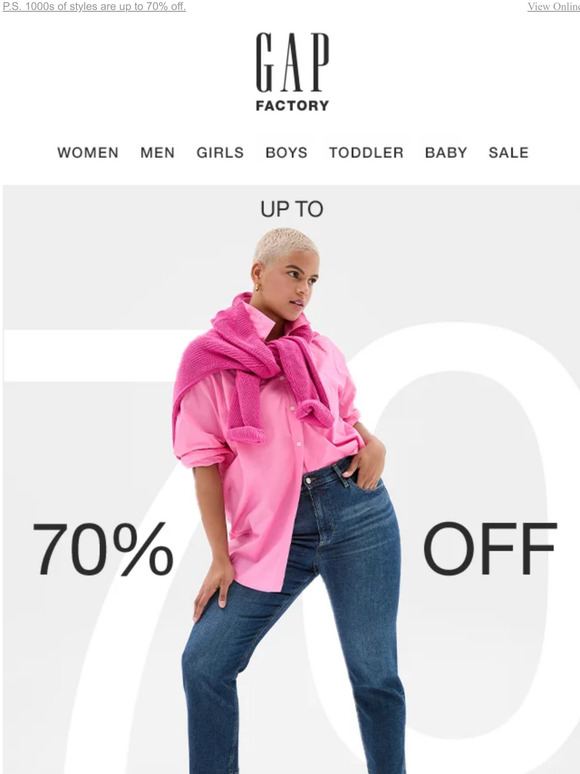 Gap Factory: NEW special-edition Disney styles | Milled