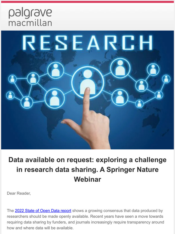 Palgrave: Data available on request: exploring a challenge in research ...