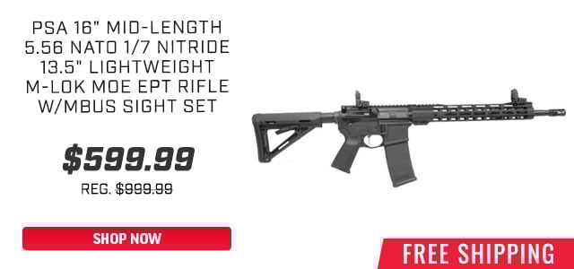 Palmetto State Armory: New Product! | Panzer 12" AR57 5.7x28mm ULT ...