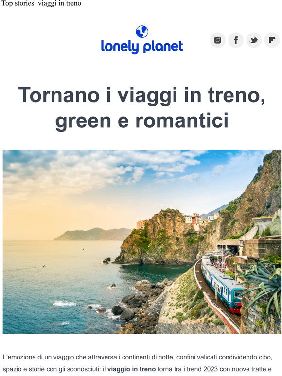 Lonely Planet: Viaggiare in treno: dove, come, quando | Milled