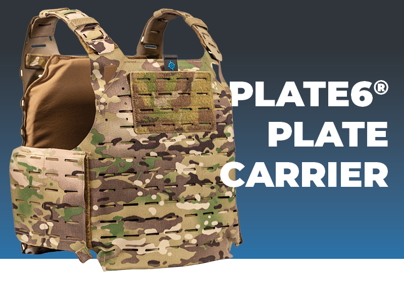 Blue Force Gear: PLATE6® Lightweight ESAPI/SPEAR Plate Carrier | Milled