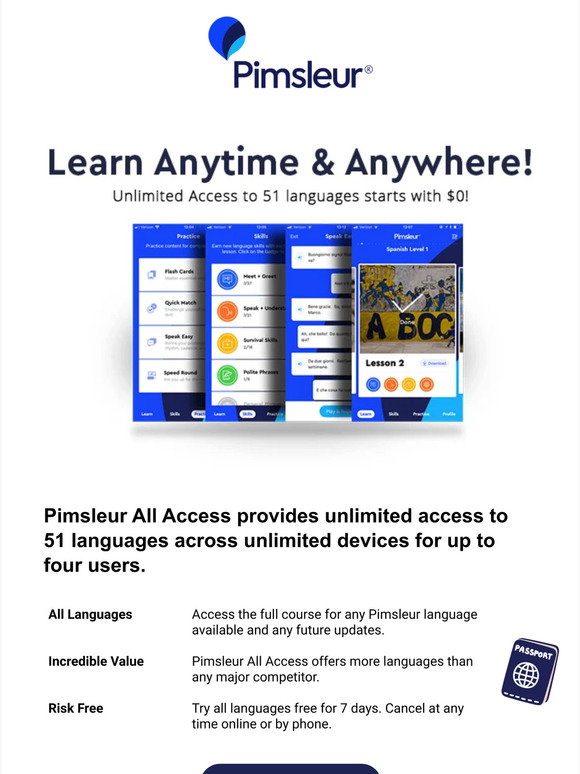 Pimsleur: How to Use Pimsleur Free This Week! | Milled