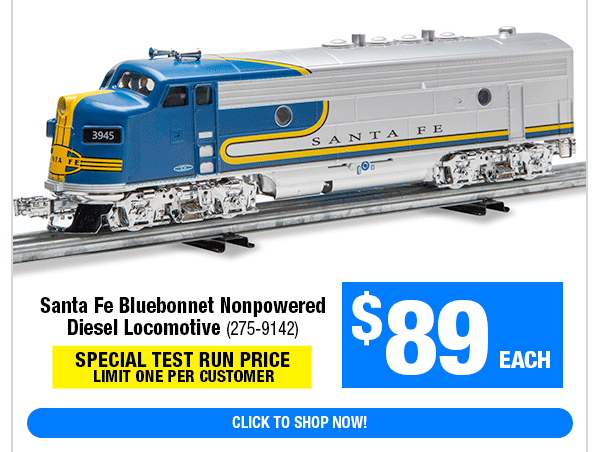 Menards: Santa Fe Bluebonnet Engines! | Milled