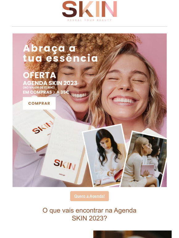 Skin: — , uma Agenda Skin 2023 para ti | Milled