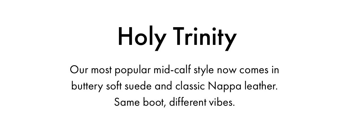 Tamara Mellon: Holy (Mid-Calf) Trinity | Milled