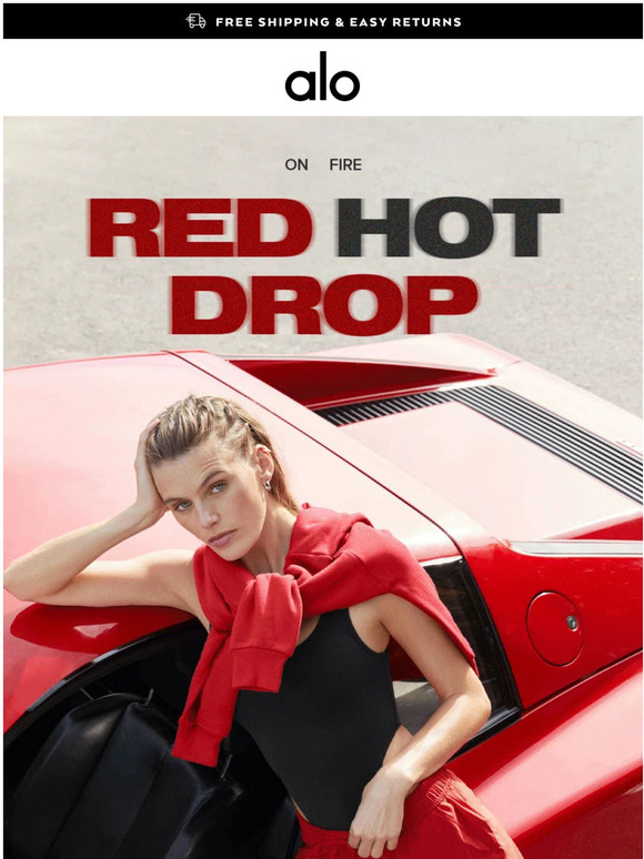 Alo Yoga: NEW DROP: Classic Red | Milled