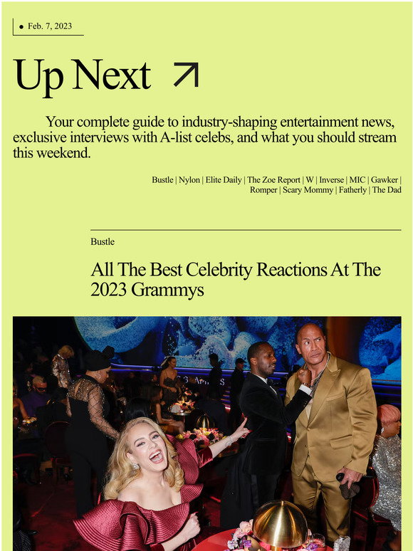 Nylon: All The Best Celebrity Reactions At The 2023 Grammys | Milled