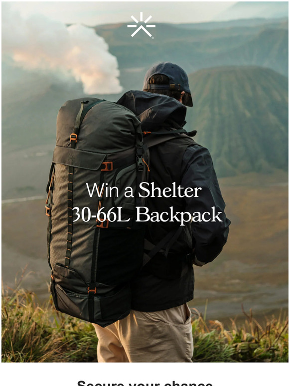Tropic Feel: WIN the Shelter 30-66L Backpack 🚨 | Milled