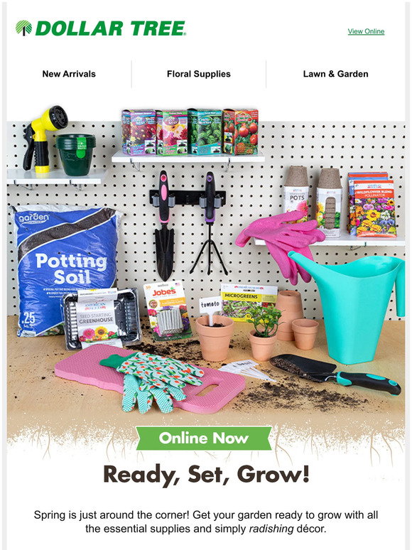 Dollar Tree: 🌿 Get to Growing | Milled