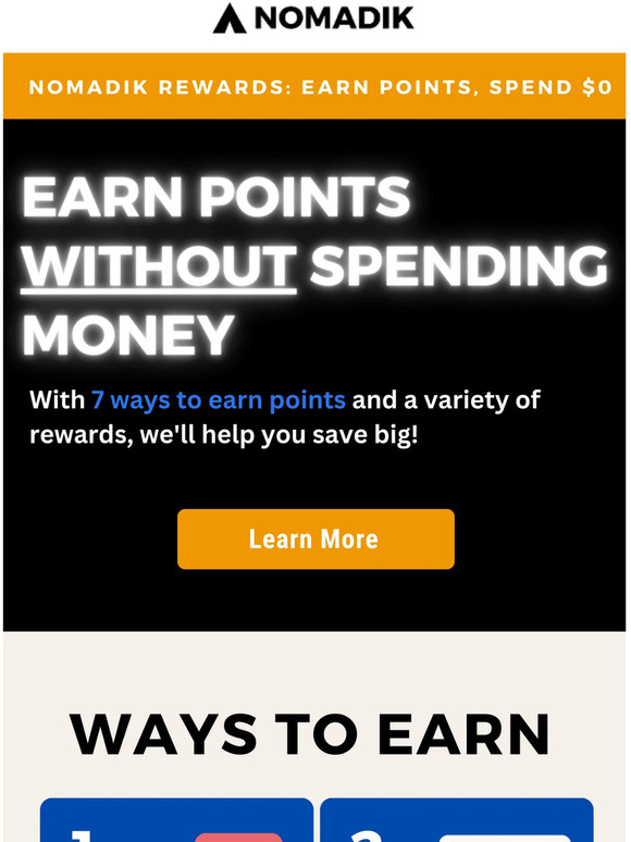 Nomadik: 📣Fun Facts About Nomadik Rewards! | Milled