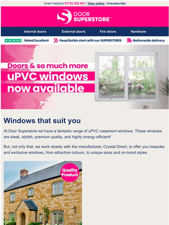 Door Superstore: Stunning windows perfect for your home | Milled