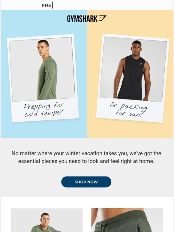 Gymshark: Dress for your destination | Milled