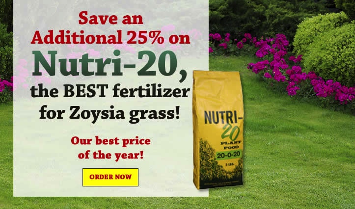 Zoysia Farms: 48 Hours Left to Save Additional 25% on Nutri-20 ...