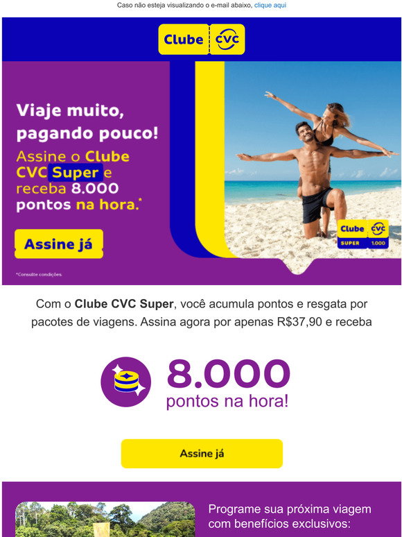 CVC: Viaje mais pagando menos com o Clube CVC Super! 🤑 | Milled