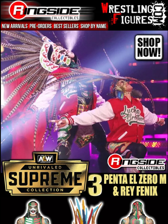 Ringside Collectibles: New Images 📷 AEW Supreme Collection 3! | Milled