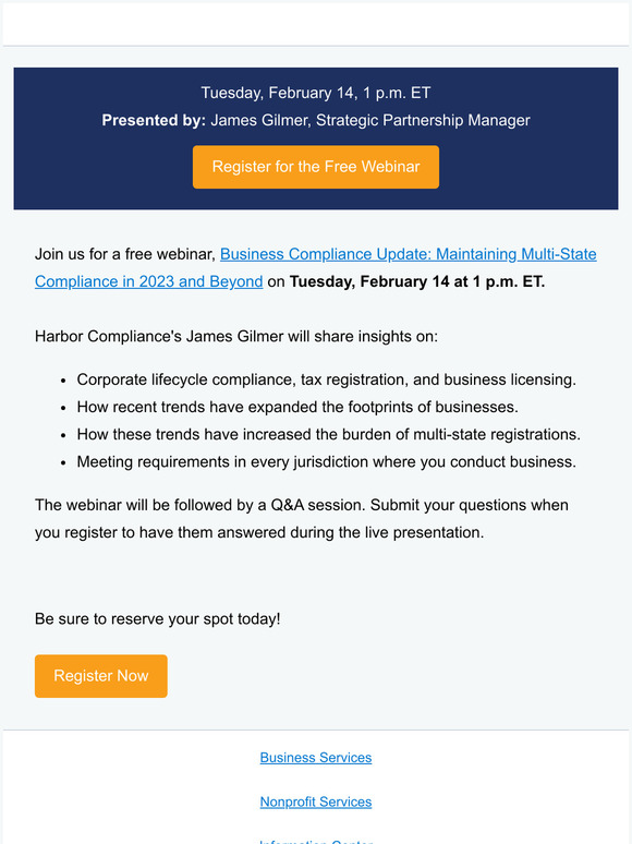 Harbor Compliance: Webinar: Maintaining Multi-State Compliance in 2023 ...