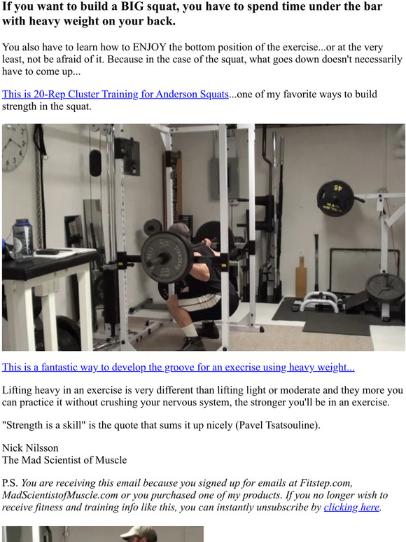 FitStep: A 20 rep squat set that doesn't kill you but DOES make you ...