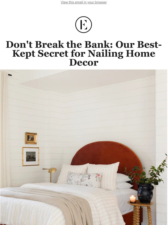 The Everygirl: our best-kept secret to nailing home decor | Milled