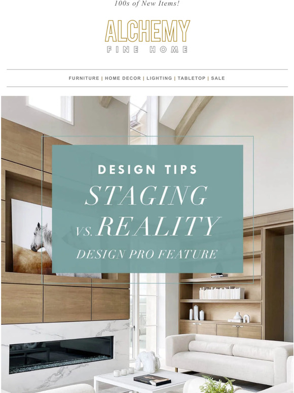 Alchemy Fine Home: Home Staging: Show vs Reality | Milled