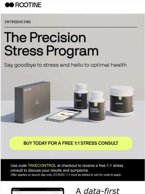 Rootine: 📣 Meet the The Precision Stress Program 📣 | Milled Rootine: 📣 Meet the The Precision Stress Program 📣 | Milled