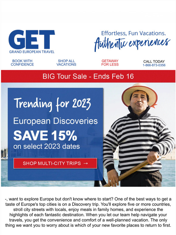 Grand European Travel: Top 5 multi-city Europe trips to take | Milled