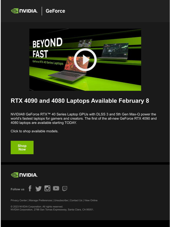 Nvidia: New GeForce RTX 4090 and 4080 Laptops Out NOW | Milled