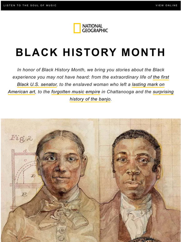 National Geographic: SPECIAL EDITION: The Black history stories you ...
