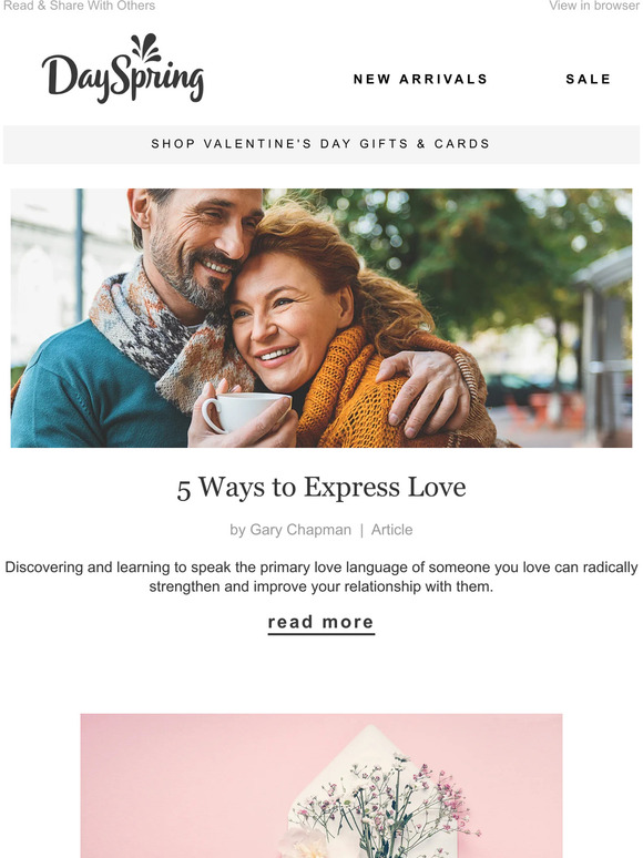 DaySpring: 5 Ways to Express Love | Milled
