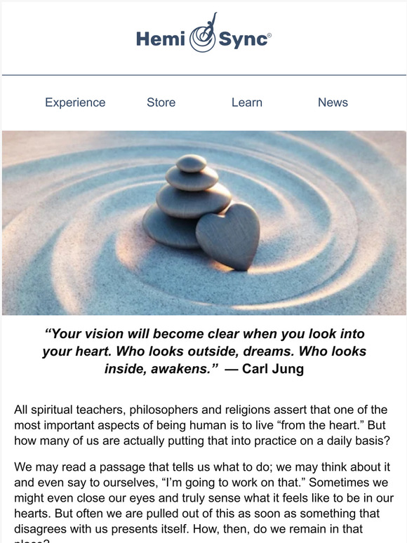 Hemi-Sync: Living from the Heart | Milled