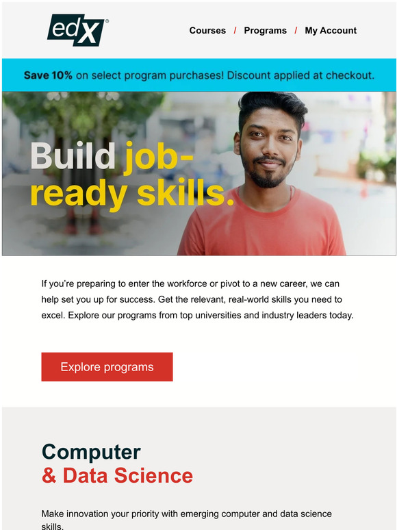 edX: —, we see your career potential | Milled