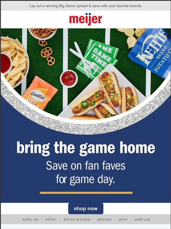 Meijer: Score Big Savings for the Big Game | Milled
