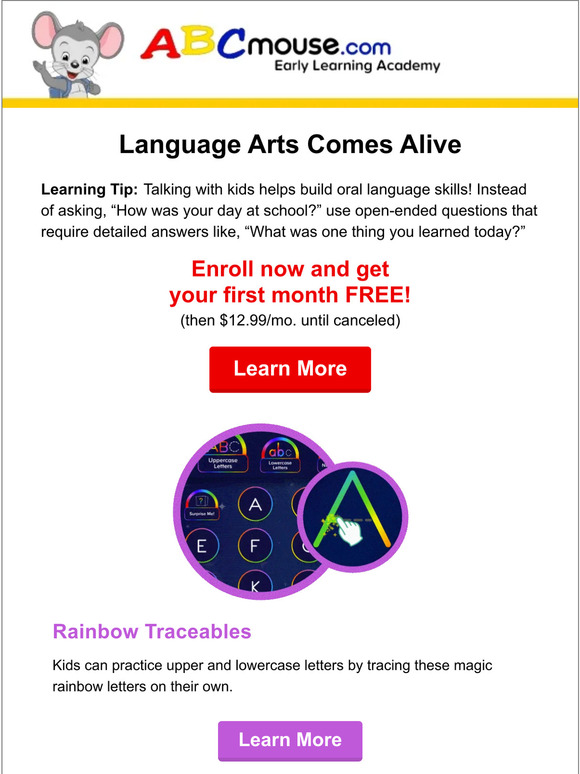 ABCmouse: A Fun and Engaging Learning Environment | Milled