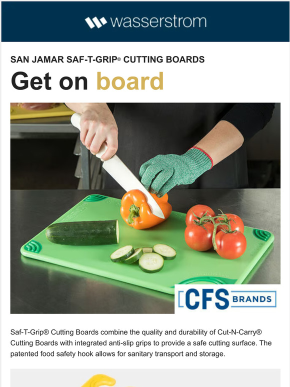 Wasserstrom: Prevent dangerous slips and cross contamination » | Milled