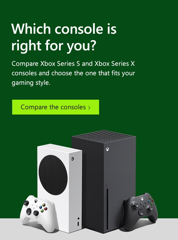 Microsoft: Find the right Xbox console for you | Milled