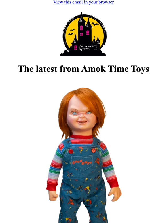 Amok Time Toys: New Chucky, Simpsons, Mazinga, Killer Klowns and ...