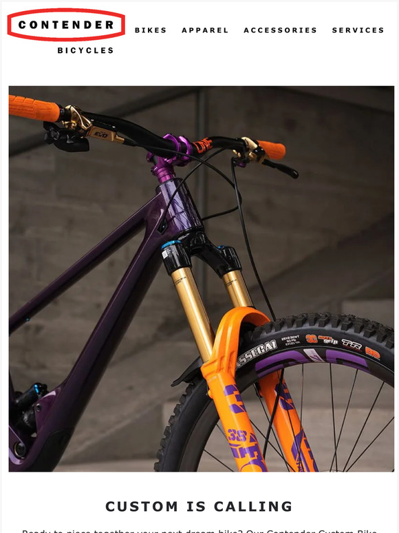 Contender Bicycles: Contender Custom Builds: Your Bike, Your Way | Milled