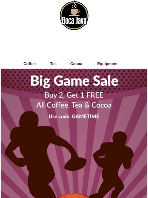 Boca Java: Big Game, Big Savings 🏈 Buy 2, Get 1 Free 🏈 | Milled