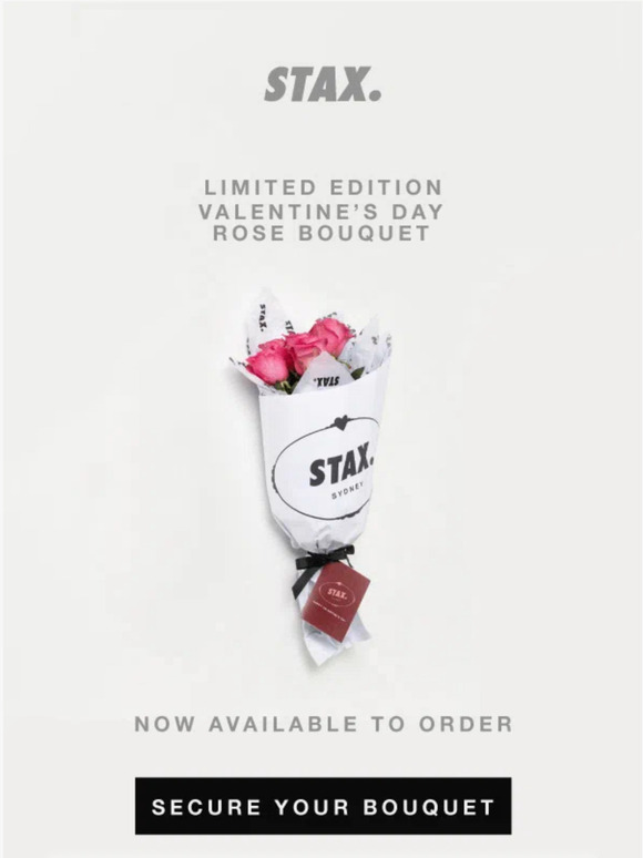 Stax Official: 🌹 Our Most Limited Edition Release For Valentines Day ...